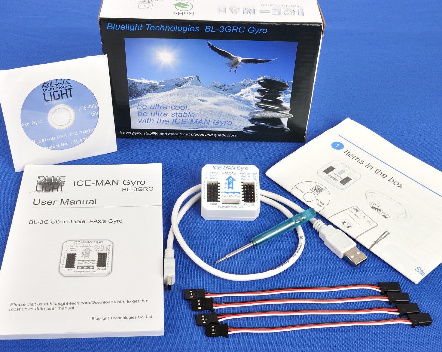 3 Axis Gyro and Aircraft Controller (BL-3GRC): Amazon.co.uk: Toys & Games