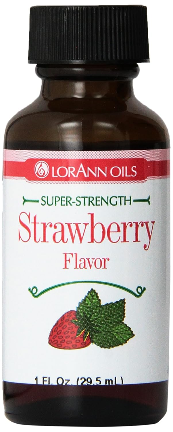 Amazon.com : LorAnn Strawberry Super Strength Flavor, 1 ounce bottle ...