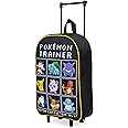 Amazon.com | Pokemon Kids Foldable Trolley Suitcase 15”, 10.5 Litres 2 ...