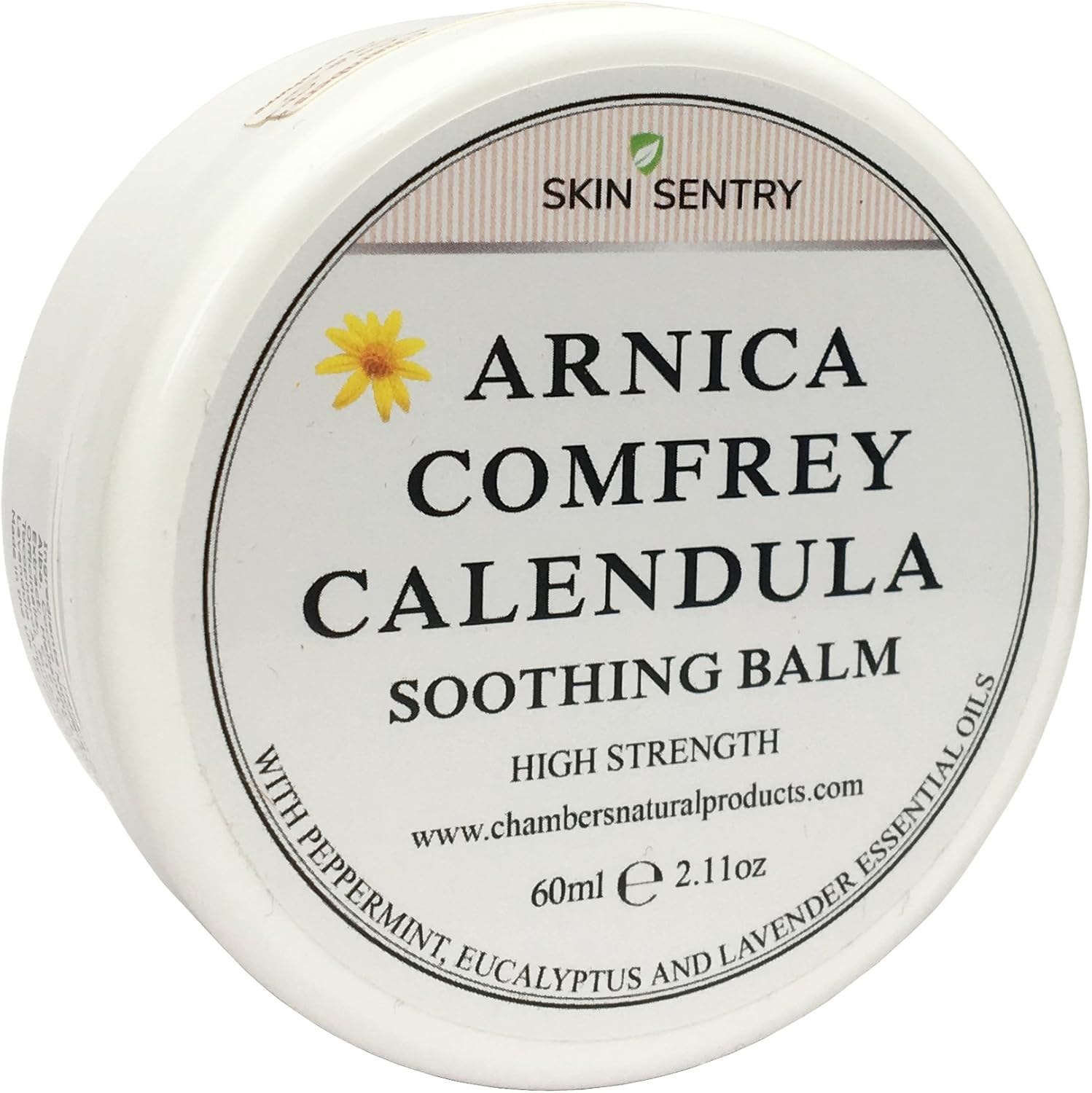 High Strength Arnica, Comfrey & Calendula Balm by Chambers & Co (60g ...