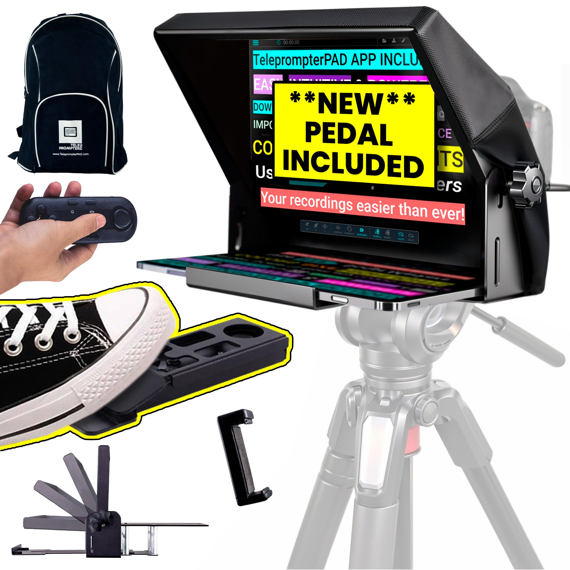 Mua TELEPROMPTER PAD iLight PRO 12" iPad Tablet iPhone Smartphone - Kit ...