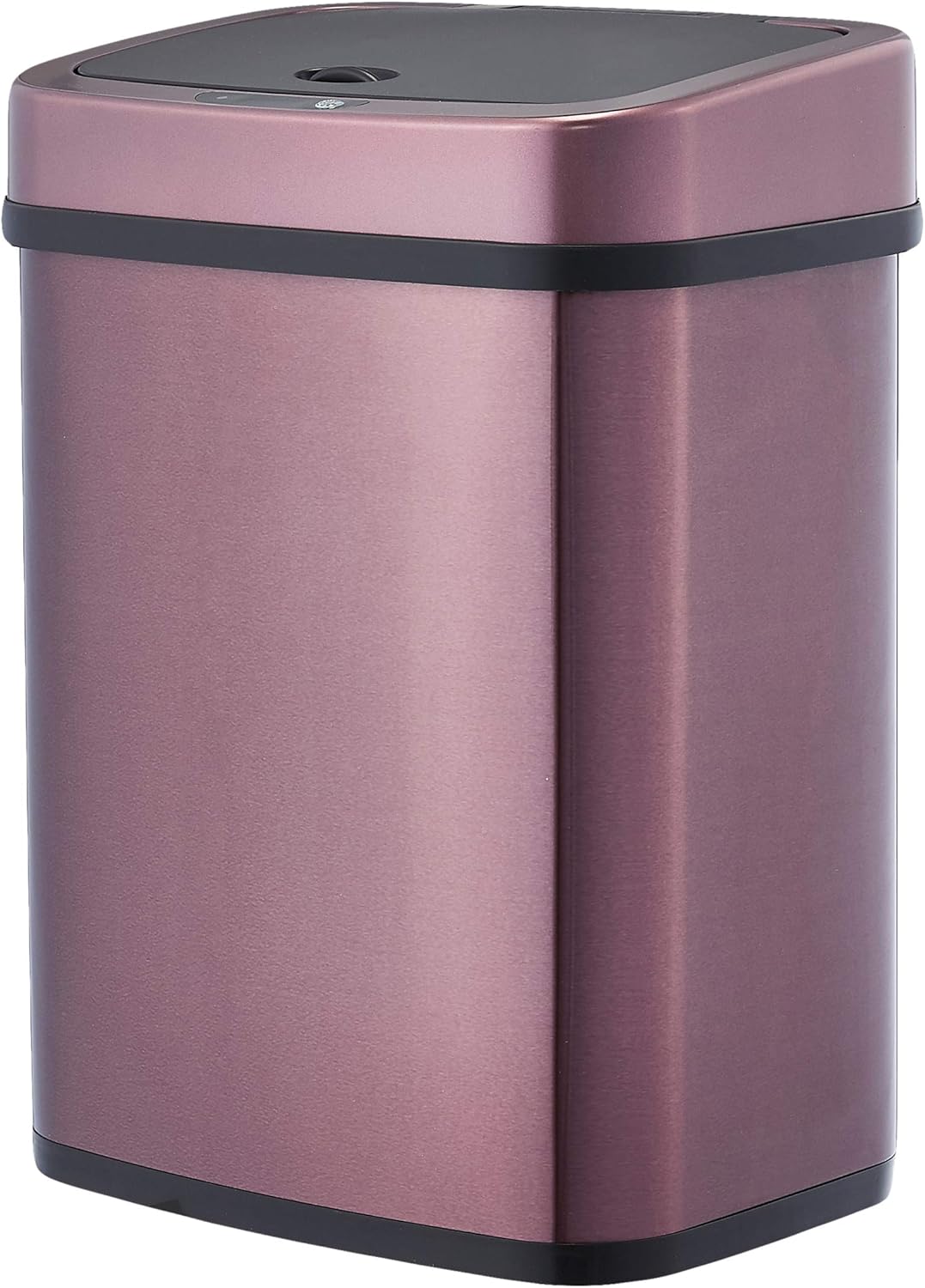 AmazonBasics Automatic Stainless Steel Dustbin - Rectangular, 12L ...