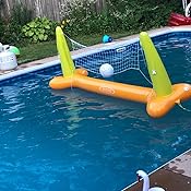 Intex Pool Volleyball Game, 94" X 25" X 36", for Ages 6+, Basketball ...