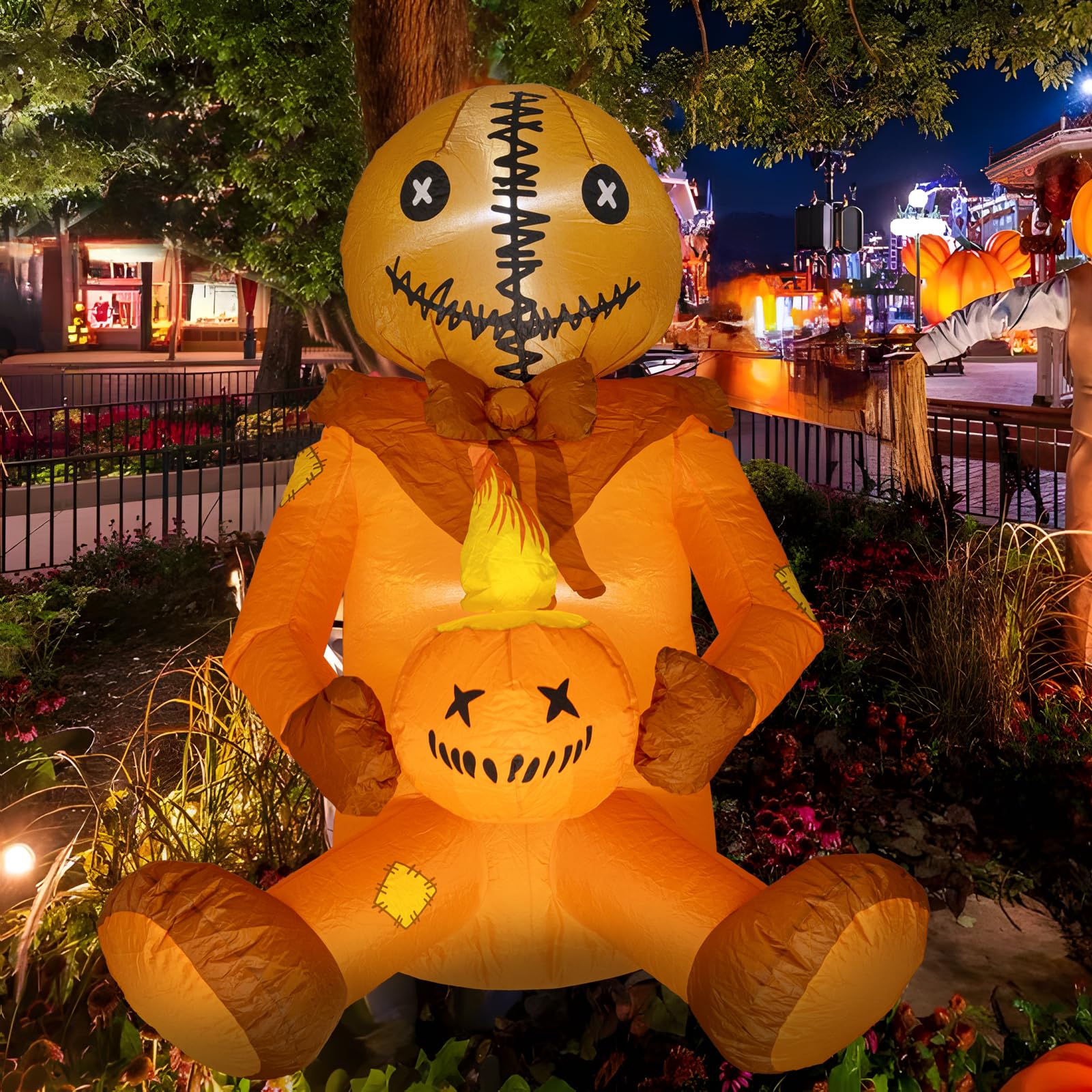 Joyido 5FT Halloween Decorations Outdoor Inflatable - Halloween ...