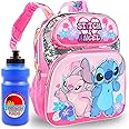 Amazon.com | Stitch and Angel Backpack for Kids Set - Bundle 12” Mini ...