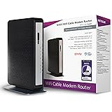 Amazon.com: NETGEAR N450-100NAS (8x4) WiFi DOCSIS 3.0 Cable Modem ...