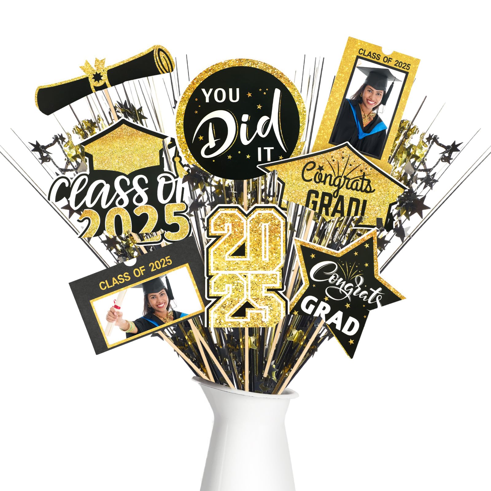 Weekgrat 30 Pcs Graduation Decorations Class of 2025 Graduation ...