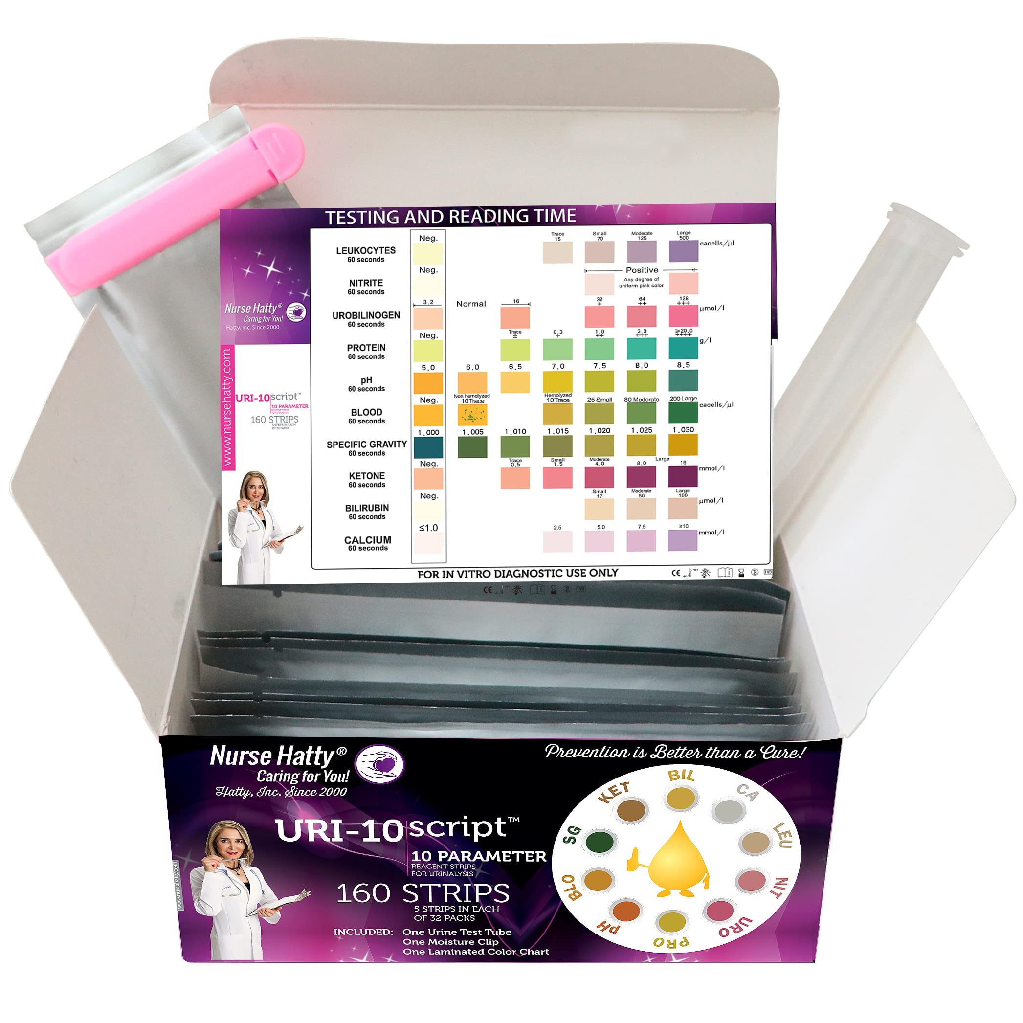 Mua Nurse Hatty - 160ct. Kit - 10 Parameter Urine Test Strips (5ct. X ...