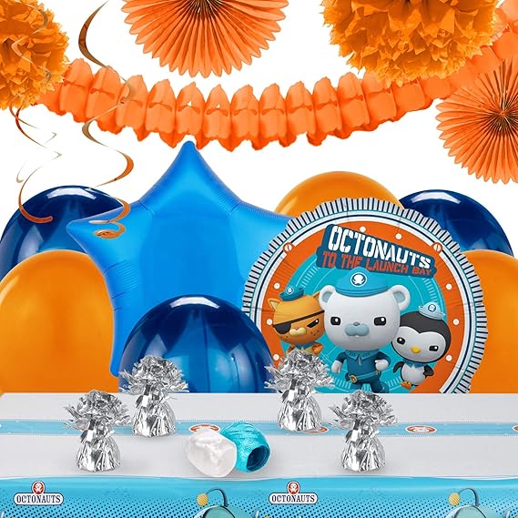 Amazon.com: BirthdayExpress Octonauts Party Decorations - Balloon Table ...