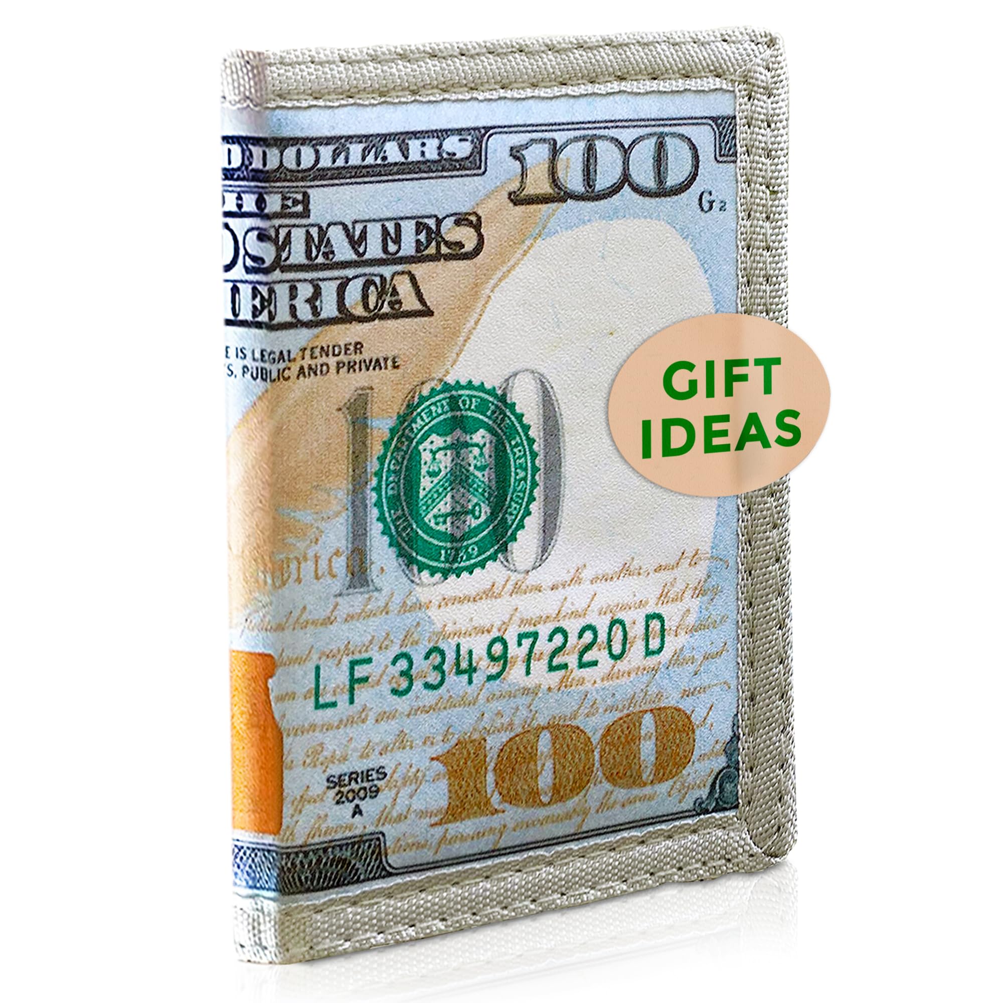 Mua $100 Trifold Wallet - US Dollar Bill Wallet for Men - Money Wallet ...