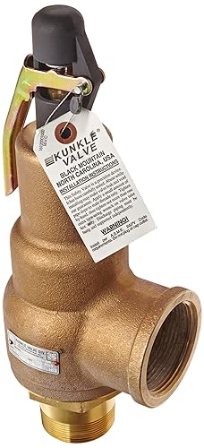 Kunkle 6010JHE01-AM0150 Bronze ASME Safety Relief Valve for Steam, EPR ...