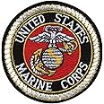 Amazon.com: Rothco Deluxe USMC Round Patch, 3'' : Arts, Crafts & Sewing