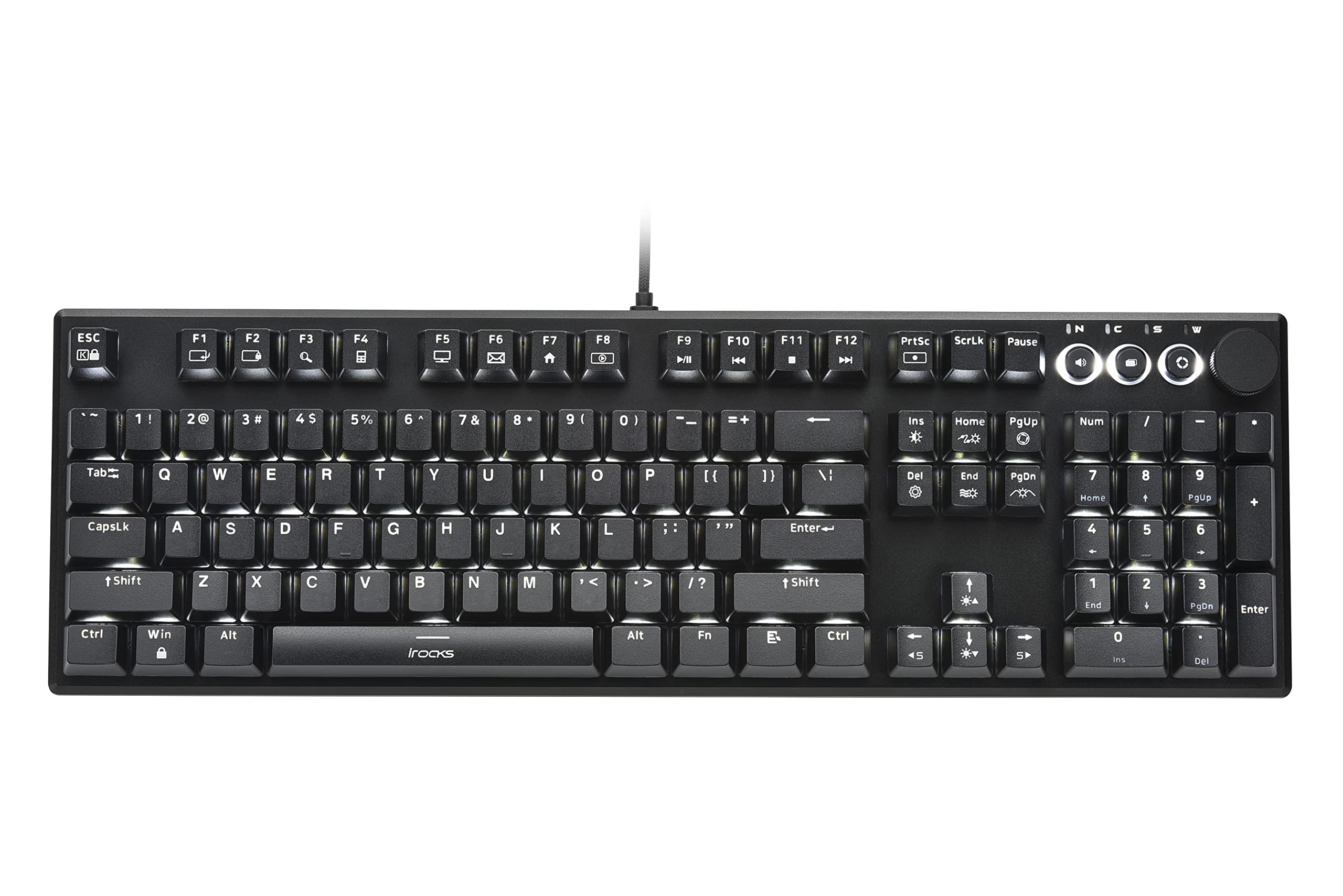 Mua i-rocks K74M Illuminated Mechanical Keyboard - with Hot Swappable ...