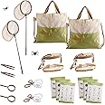 Amazon.com: ROBOTIME 2Sets Bug Catcher for Kids, Sturdy Bug Catching Kit with Butterfly Net ...