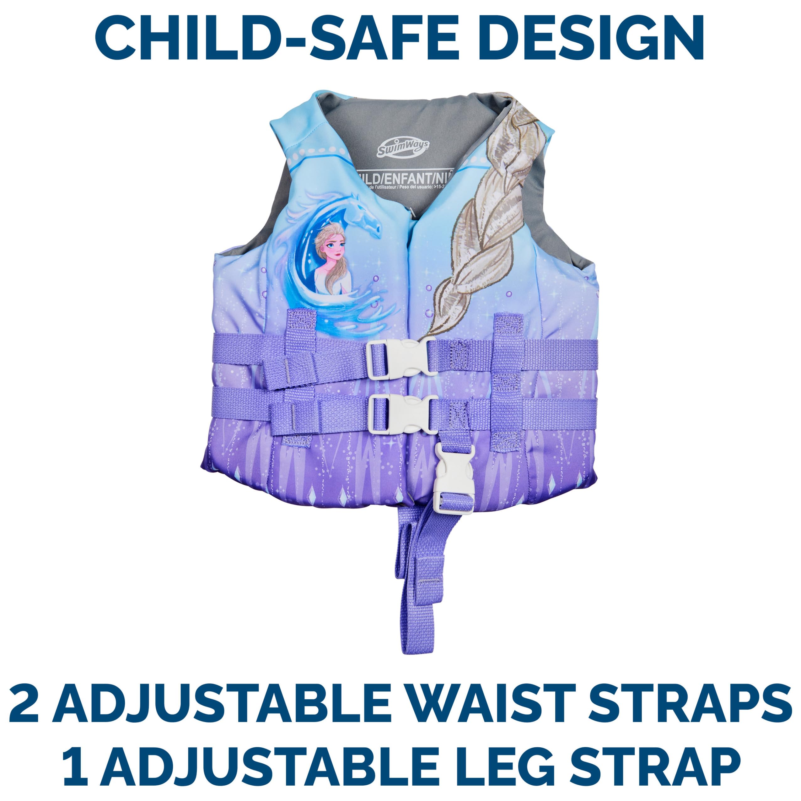 Mua SwimWays Disney Princess Swim Trainer Life Jacket, US Coast Guard ...