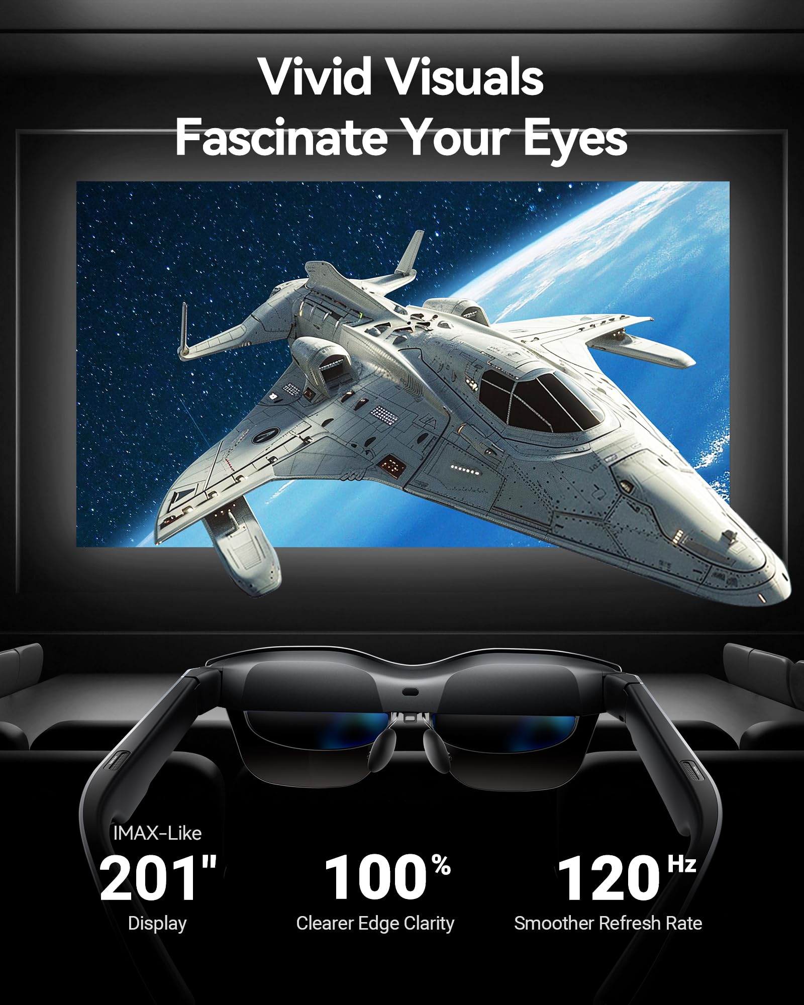 Mua RayNeo Air 2s XR Glasses - AR Glasses, 201" 120Hz 5000 Nits FHD OLED Display, Video Display ...