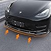 Bomely Front Bumper Lip Compatible with Tesla Model Y Front Bumper Kit ...