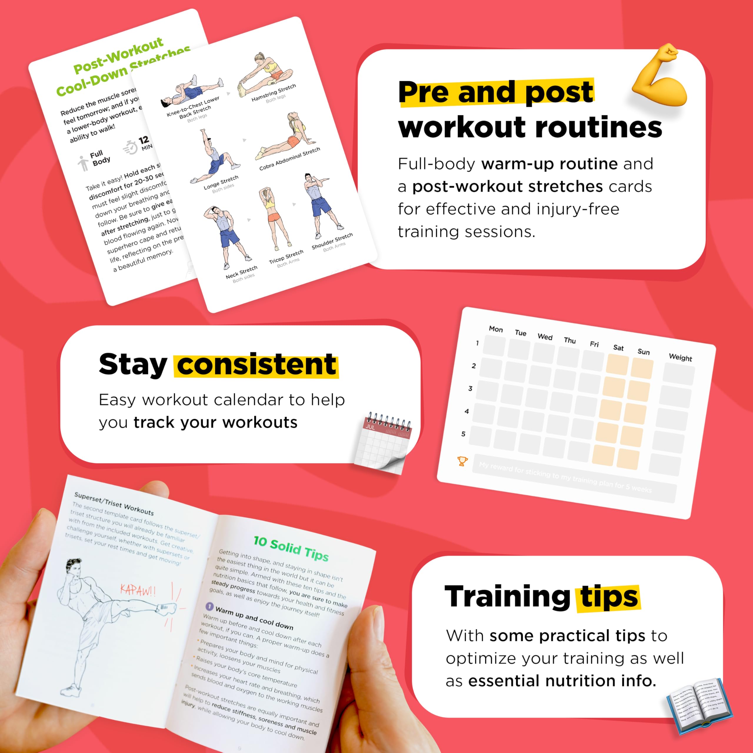 Mua WorkoutLabs Exercise Cards: Bodyweight – Premium Home & Gym Workout ...