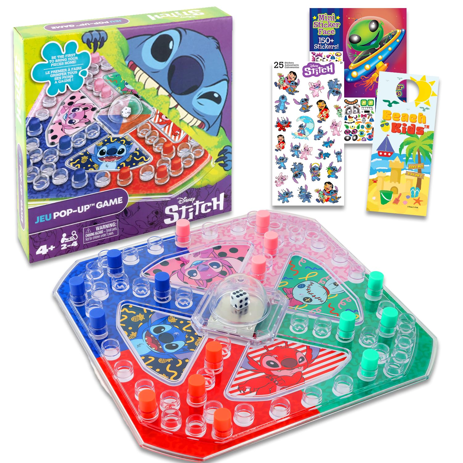 Stitch Pop Up Board Game - Bundle with Lilo and Stitch Board Game for ...
