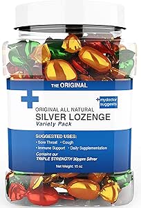 Amazon.com: Lozenges Original All Natural Silver Lozenges - Variety ...