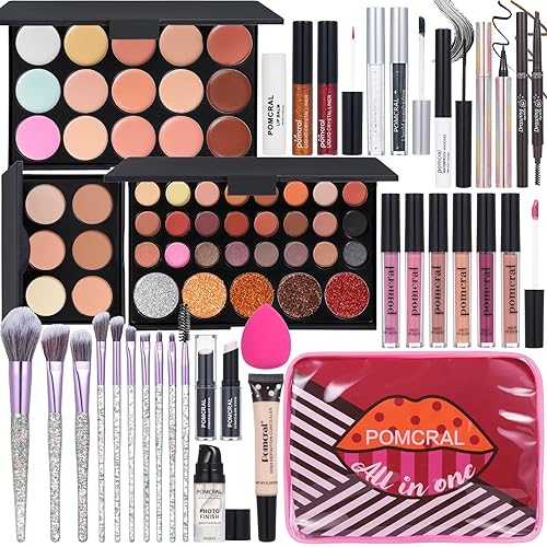 Makeup Kit For Wonmen Full Kit Eyeshadow Eyeliner lipgloss, Lipstick ...