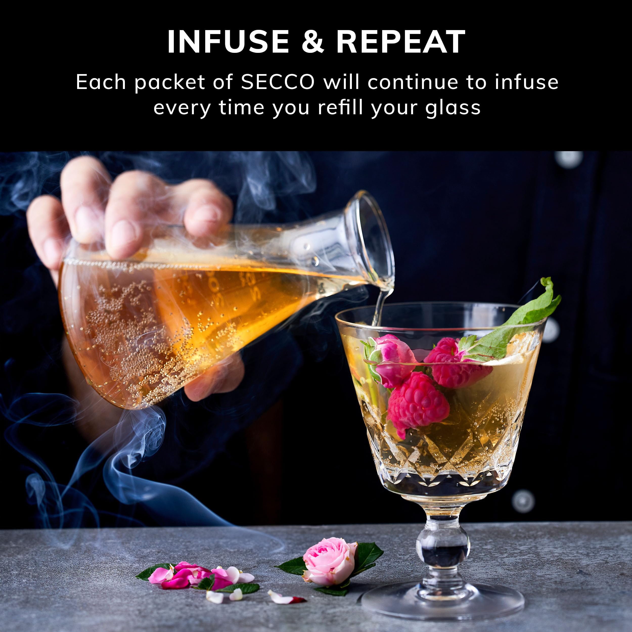 Mua Secco Raspberry Rose Hibiscus Infusion – Botanical Sachets for Gin ...