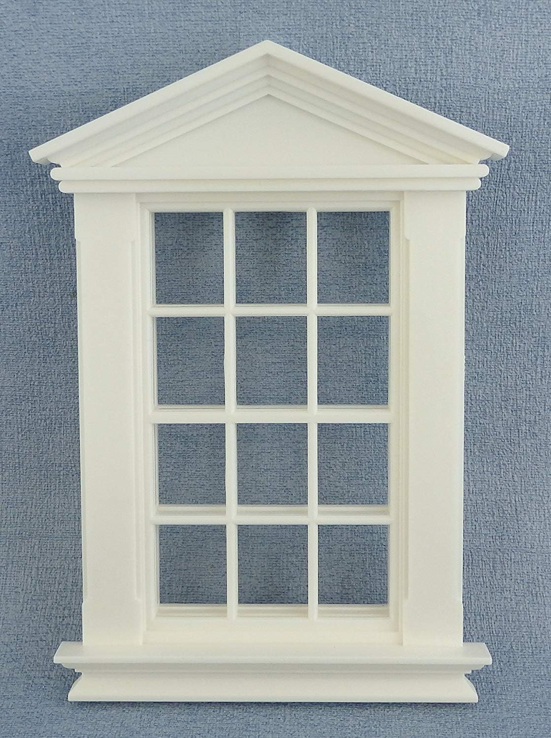 Amazon.com: Melody Jane Dolls House White Plastic Georgian Window Frame ...