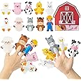 Amazon.com: COcnny Farm Animal Finger Puppets - 11pcs Farm Felt Finger ...