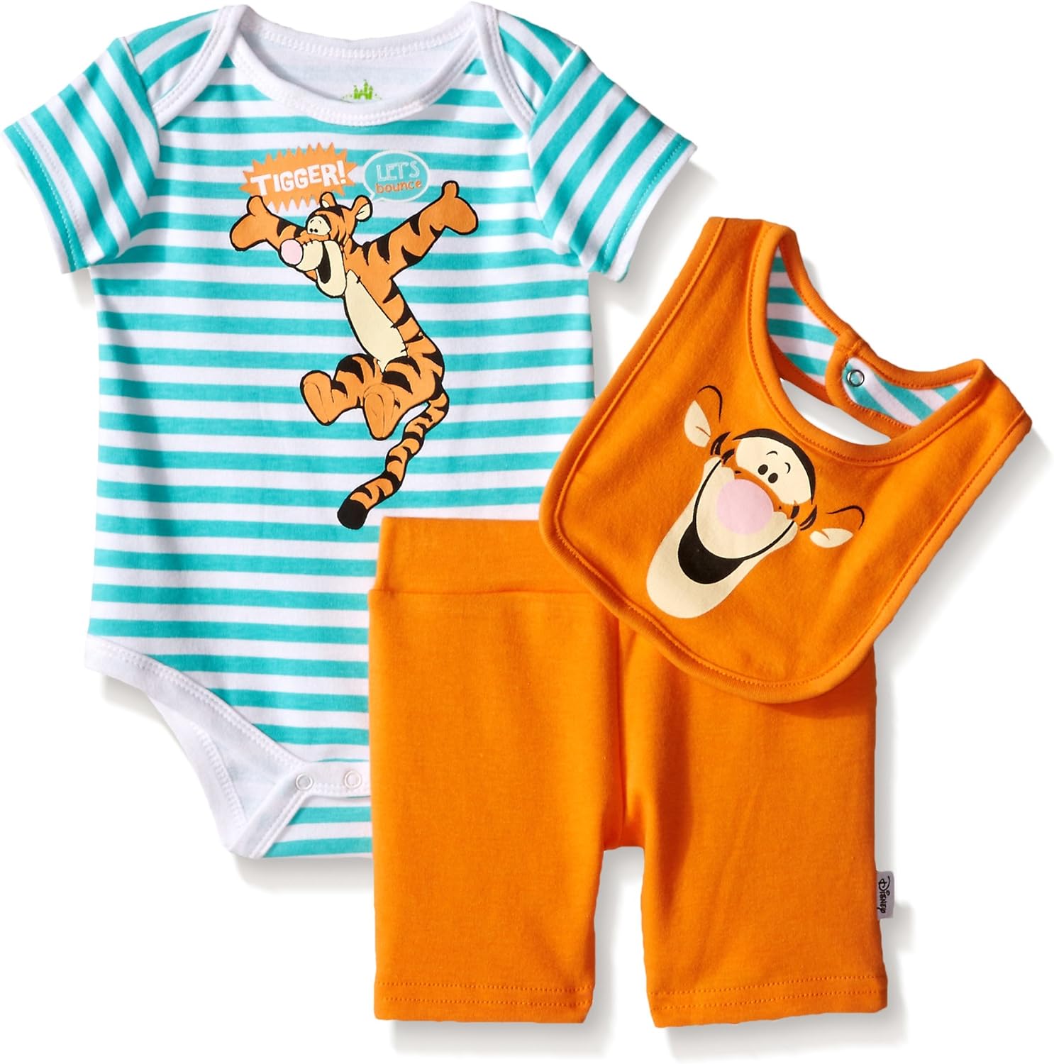 Amazon.com: Disney Baby Boys' Tigger 3 Pc Diaper Cover Set: Clothing