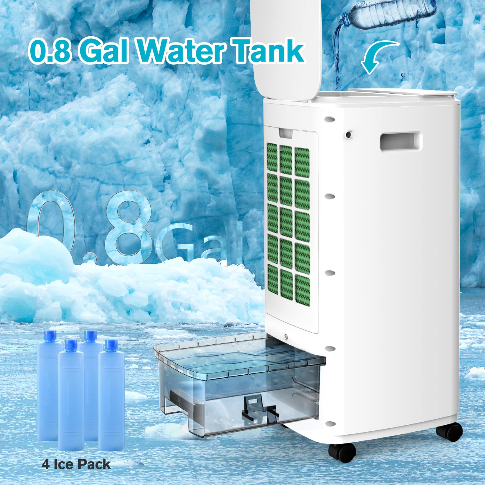 Mua Portable Air Conditioners, 3-IN-1 Evaporative Air Cooler with ...