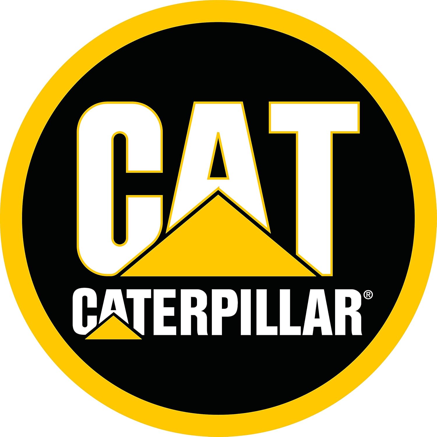 Amazon.com: Caterpillar Sign - Decorative 24 inch Diameter Wall Sign ...