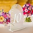 Amazon.com: Table Numbers 1-20 with Display Stand, Acrylic Sheets with ...