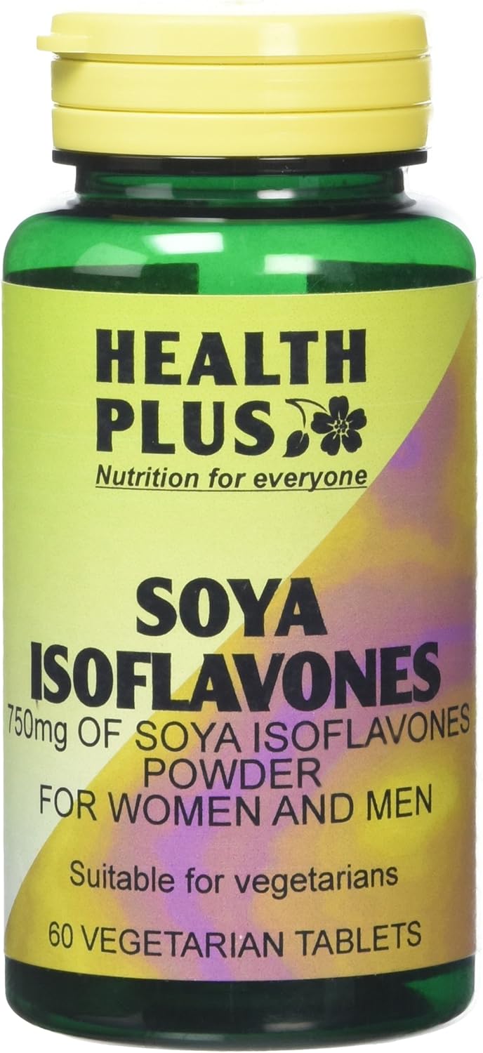 Health Plus Soya Isoflavones 750mg Women’s Health Plant Supplement – 60 ...