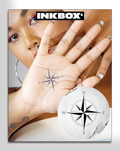Inkbox Temporary Tattoos, Semi-Permanent Tattoo, One Premium Easy Long ...
