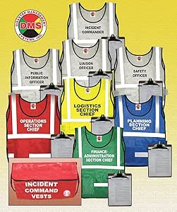 Amazon.com: Incident Command Kit, 8 Vests : Industrial & Scientific