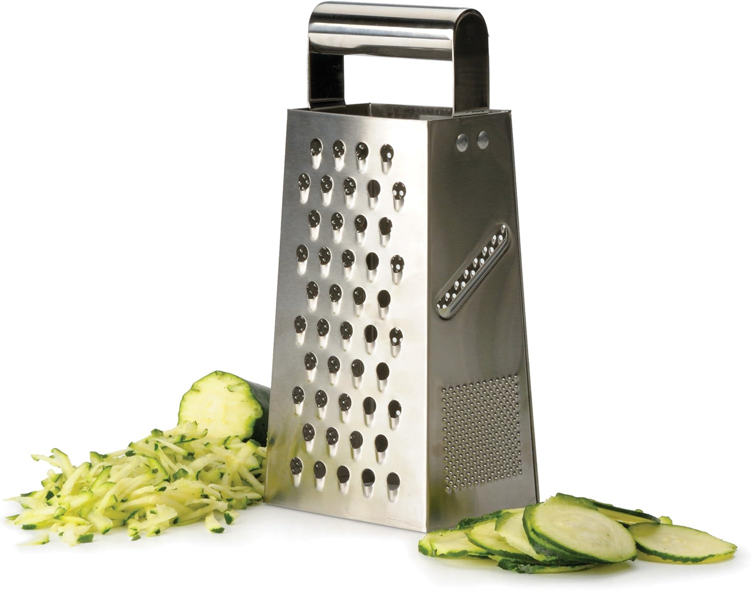 RSVP International Endurance® Four-Sided Stainless Steel Box Grater, 9. ...