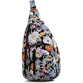 Amazon.com: Vera Bradley Women's Signature Cotton Sling Backpack ...