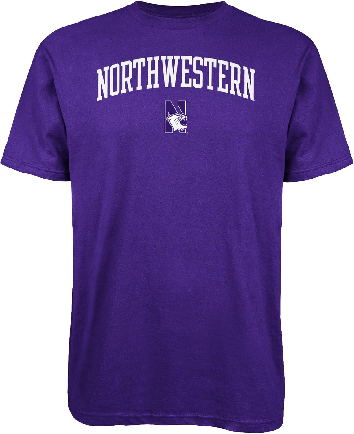 adidas NCAA Northwestern Wildcats Big Game Day T-Shirt: Amazon.co.uk ...