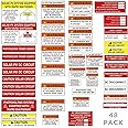 Amazon.com: CDXHOME 48 Pack PV Solar System Install Label Kit ...