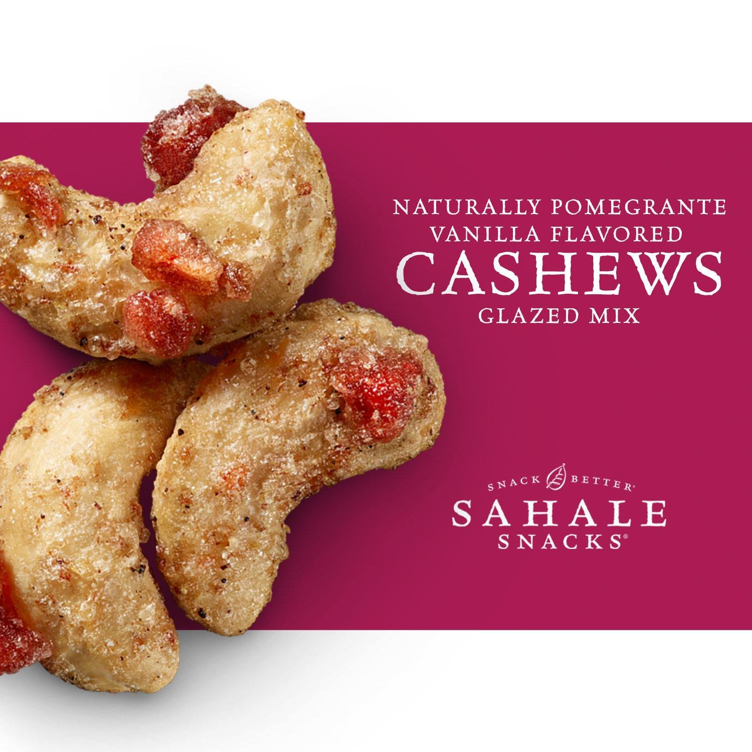 Mua Pomegranate Vanilla Cashews, 4 oz Pouches (6 Packs) - Dry-Roasted ...
