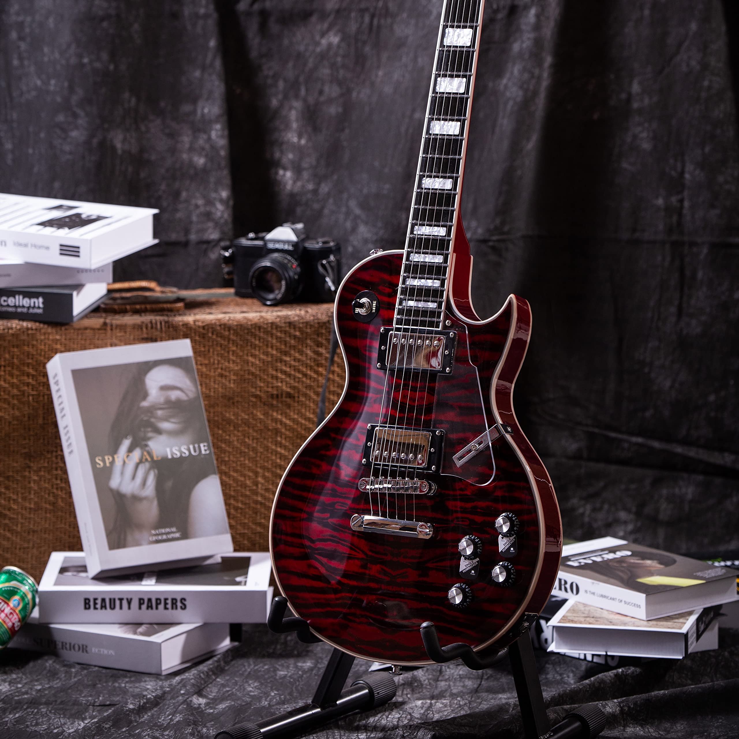 Mua Grote LPS-003 Solid Body Electric Guitar Coils Splitting with ...