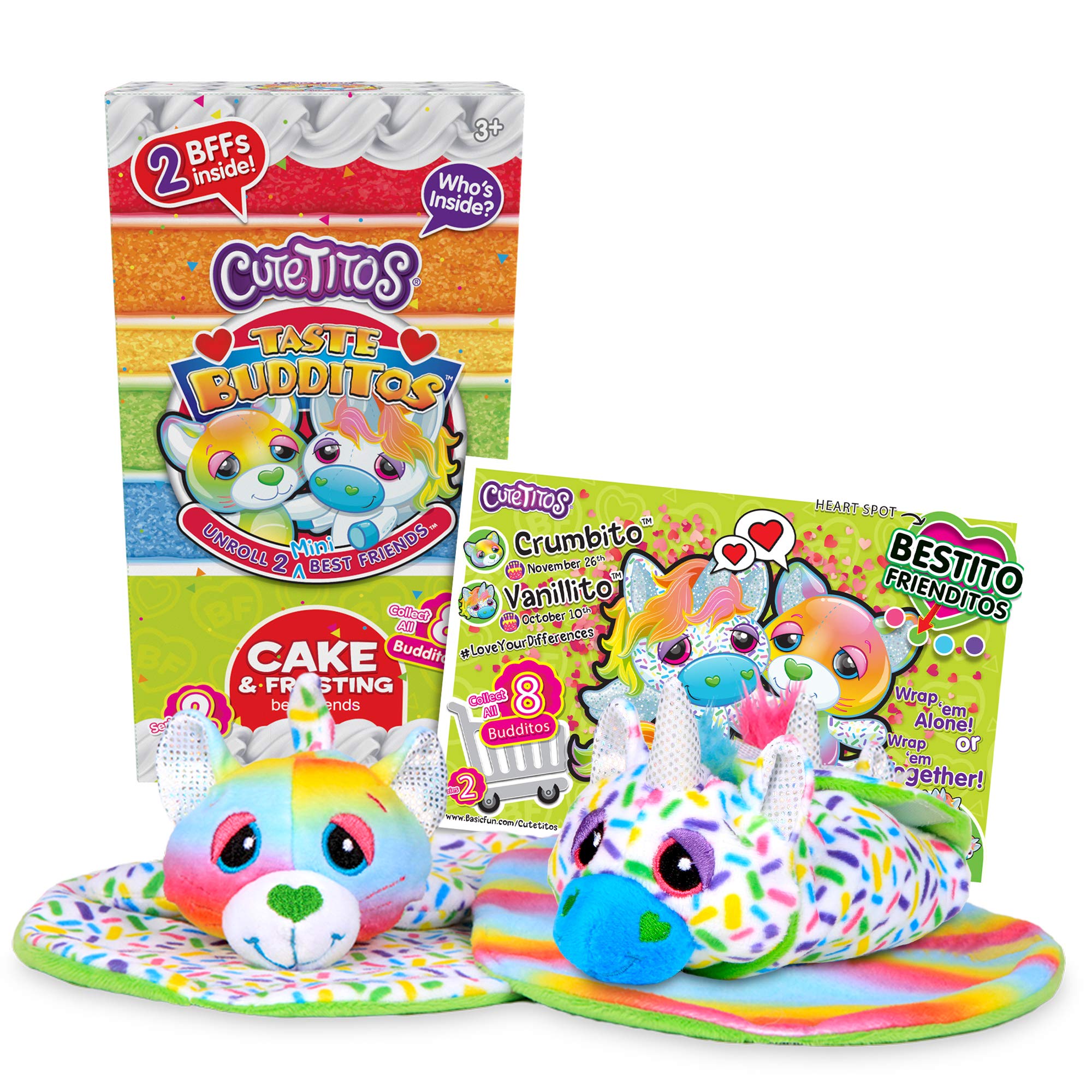 Mua Basic Fun Cutetitos Taste Budditos Cake & Frosting - 2 Collectible ...