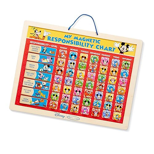 Melissa & Doug Disney Mickey Mouse Clubhouse My Magnetic Responsibility ...
