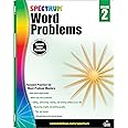 Spectrum Word Problems Grade 2 Math Workbooks, Addition, Subtraction ...