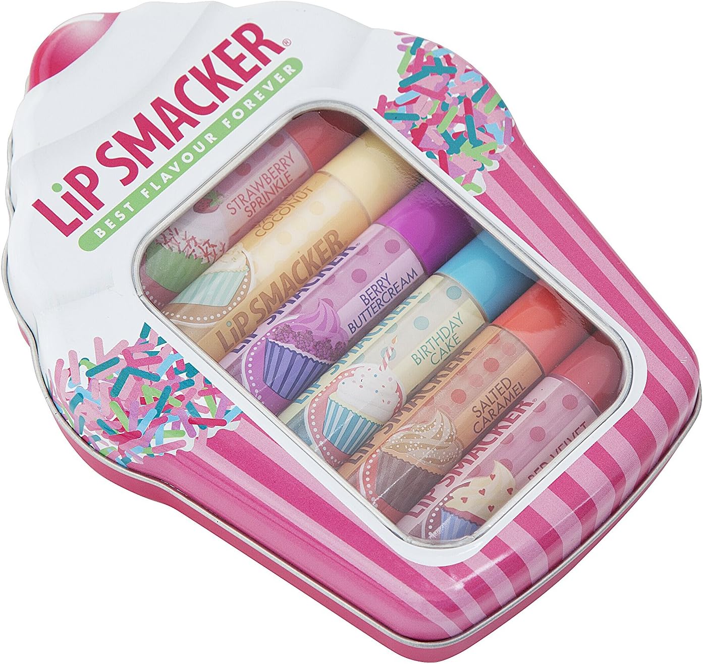 Original by Lip Smacker Cupcake Tin Collection: Amazon.co.uk: Beauty