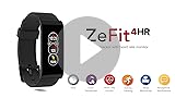 Amazon.com: MyKronoz ZeFit4 HR Fitness Activity Tracker with Heart Rate ...