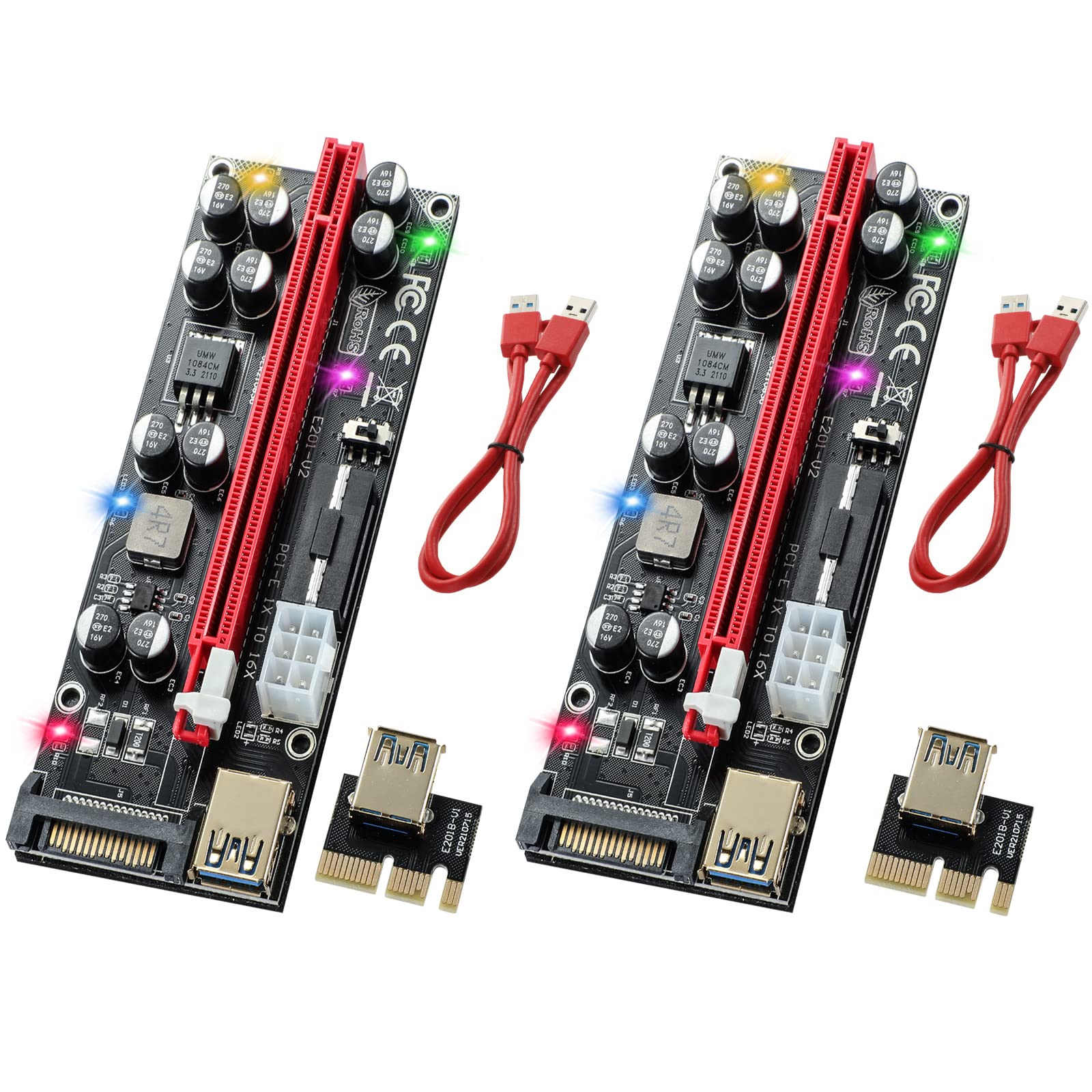 Mua PCI RISERS USB 3.0 PCI-E Express PCI-E 1x to 16x Riser Extender ...