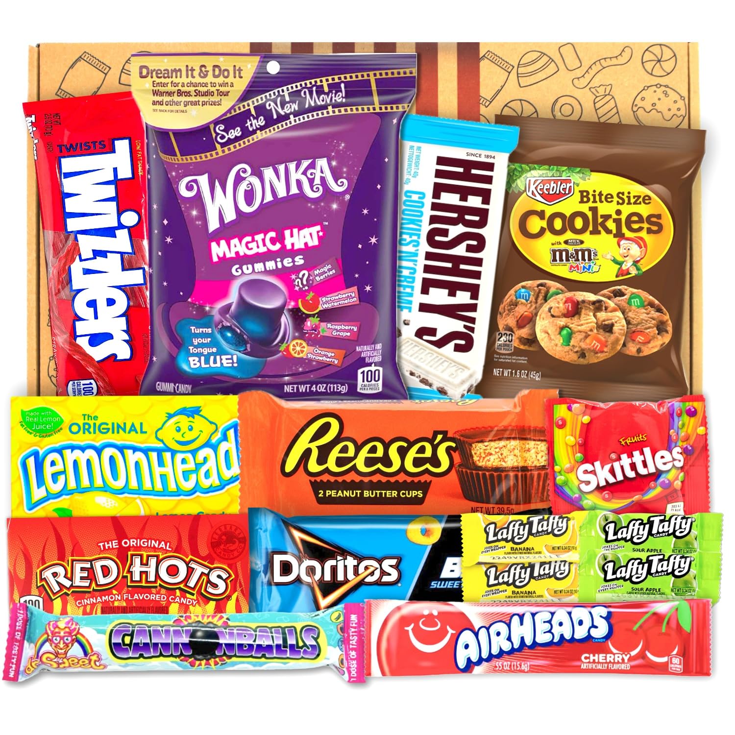 Mua Special Box with Wonka Gummies | USA Sweets | Wine Gums | Candy ...