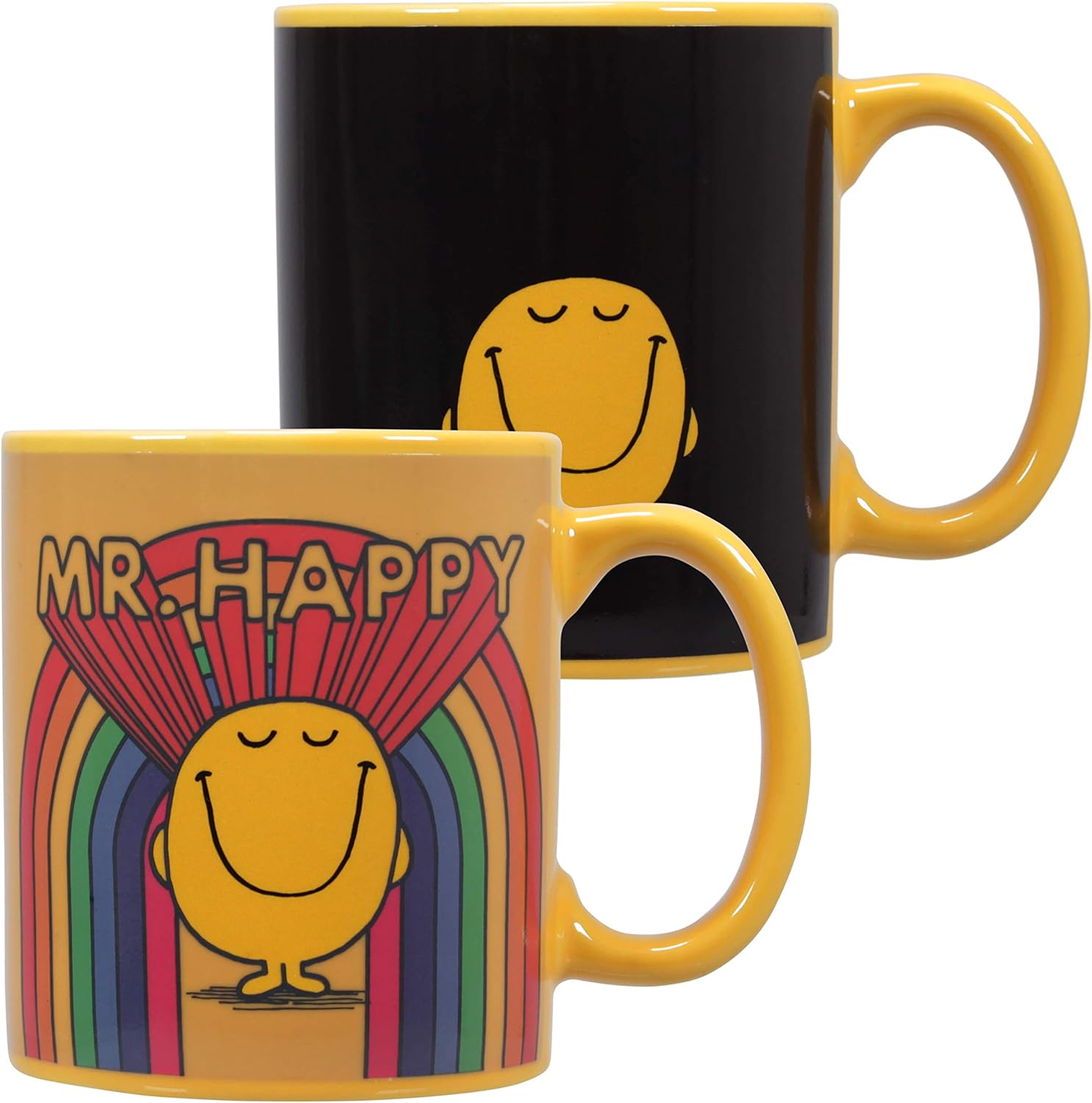 Mr, Men Little Miss | Mr. Happy | Heat Changing Mug | Officially ...