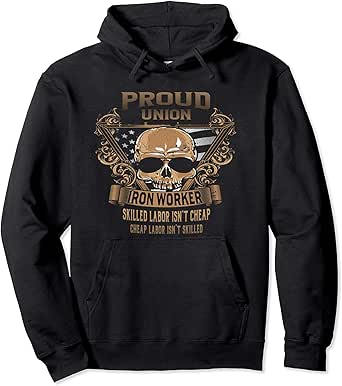 Amazon.com: Union Ironworkers Hoodie: Clothing